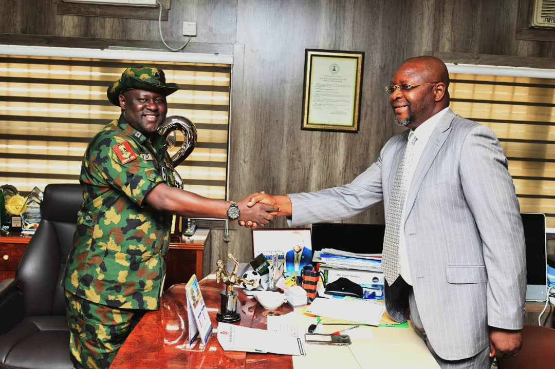 Minister Receives Ahmed, New DG, NYSC – Extraordinaire People News